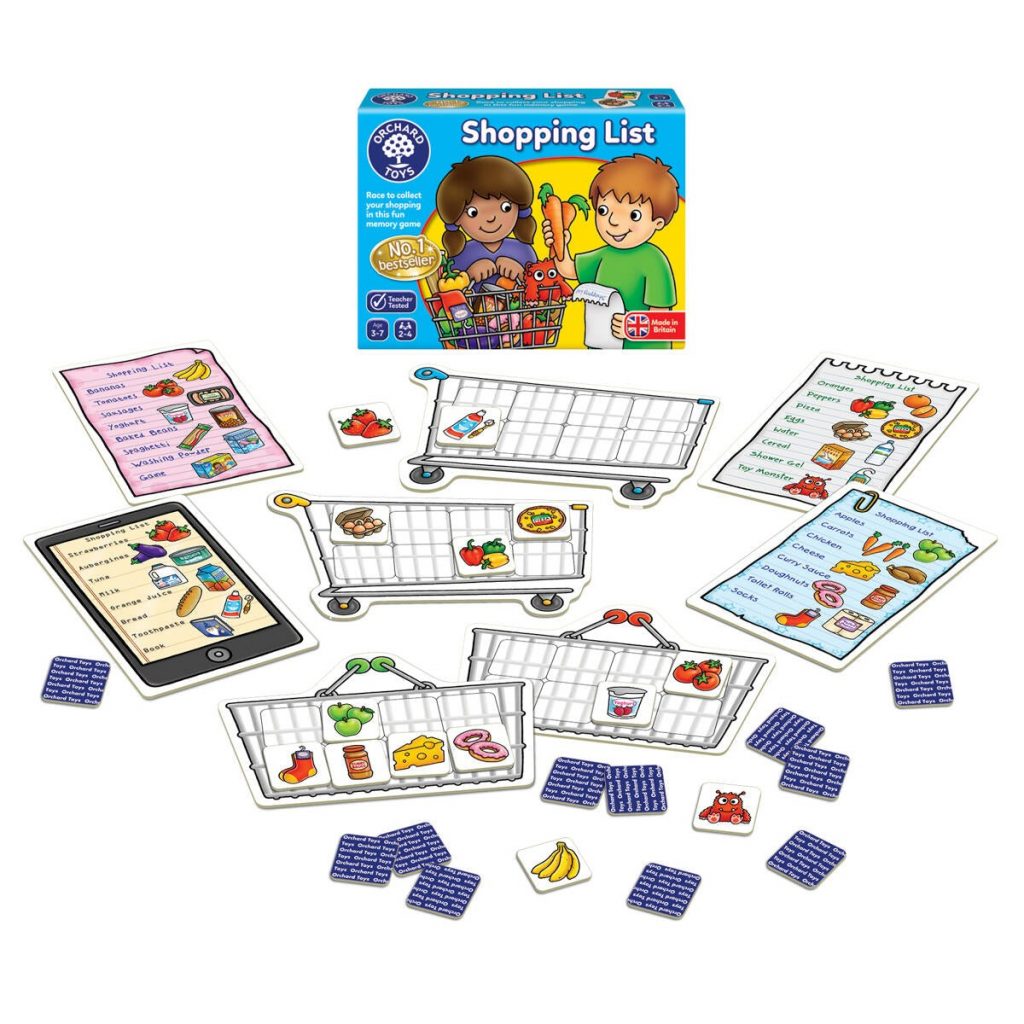 Orchard Toys Shopping List Game – Fun Memory & Matching Game for Kids ...